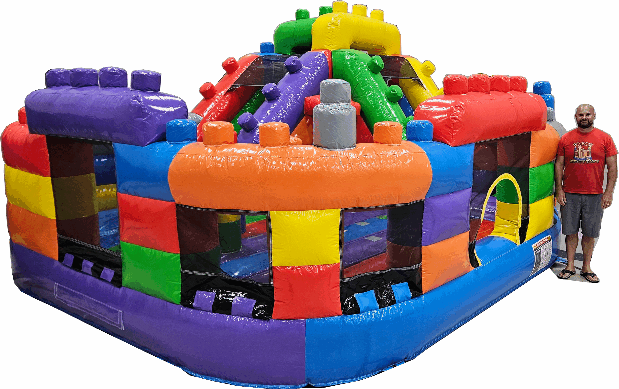 Inflatable Bounce Houses | Bo-Bo's Bouncy Town